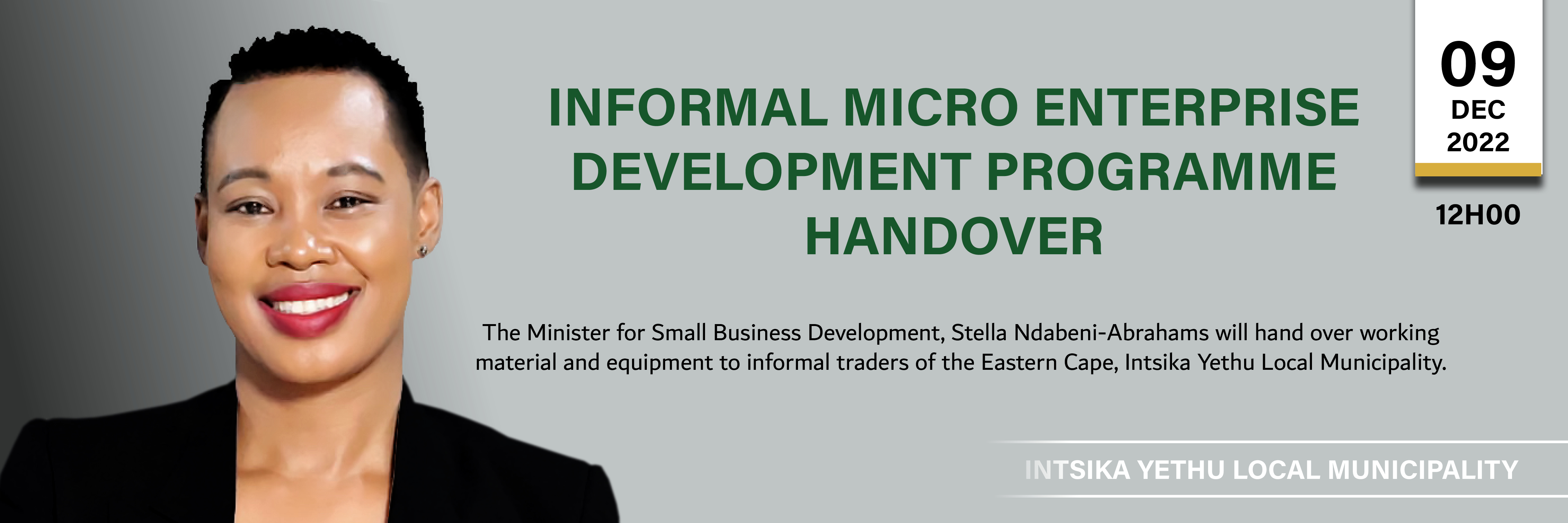 Informal Micro Enterprises Development Programme IMEDP Handover By informal-micro-enterprises-development-programme-imedp-handover-by